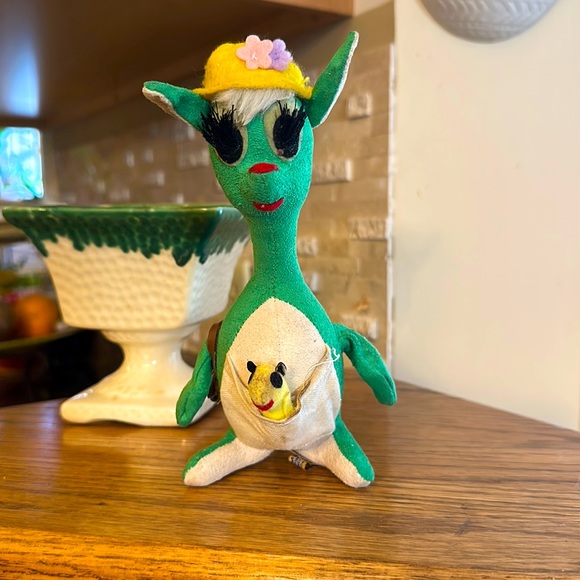 Dakin | Other | Vintage R Dakin Dream Pets Maltilda The Green Kangaroo ...
